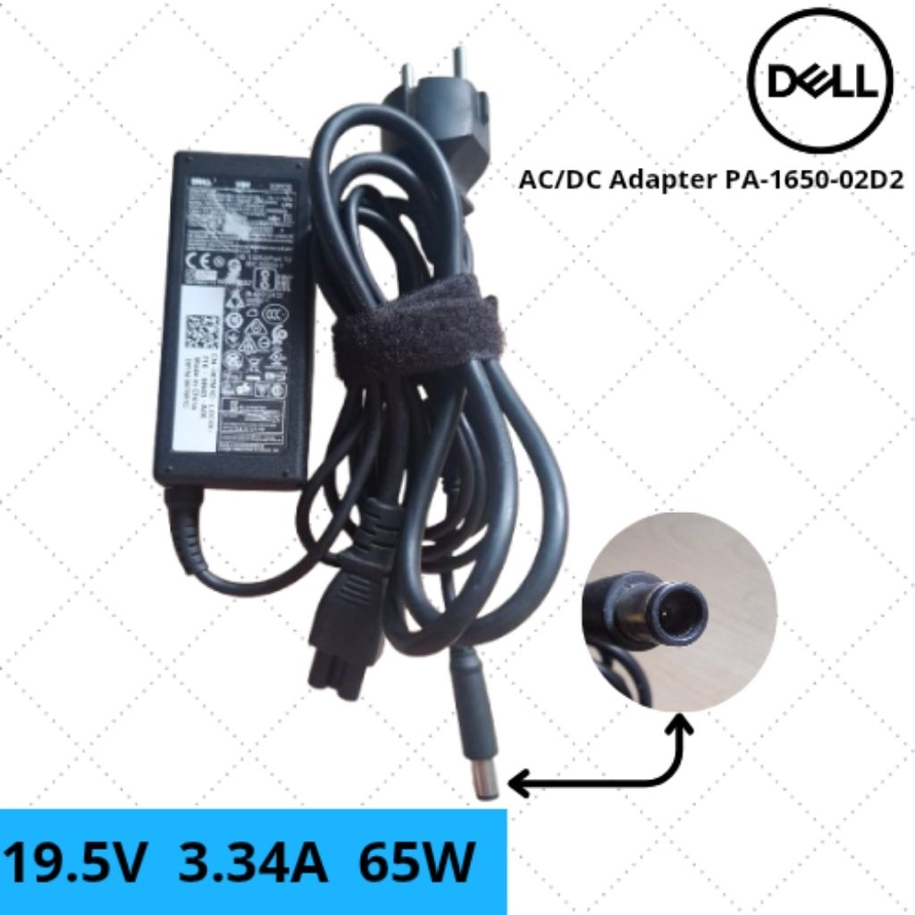 Jual Adaptor Charger Laptop Dell LA65NS2-01 / PA-1650-02D2 (19.5V ~ 3 ...