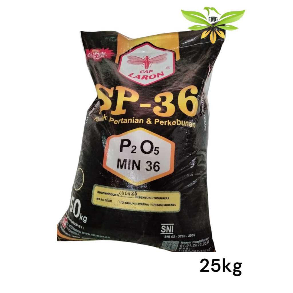 Jual SP 36 Laron 25kg Pupuk Super Fosfat 36% pupuk untuk pertumbuhan ...