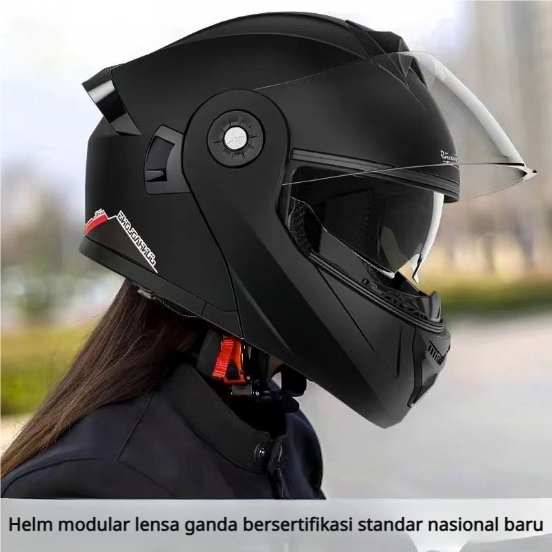 Jual Helm Modular Sepeda Motor Uniseks / Helm Full Face Universal untuk ...
