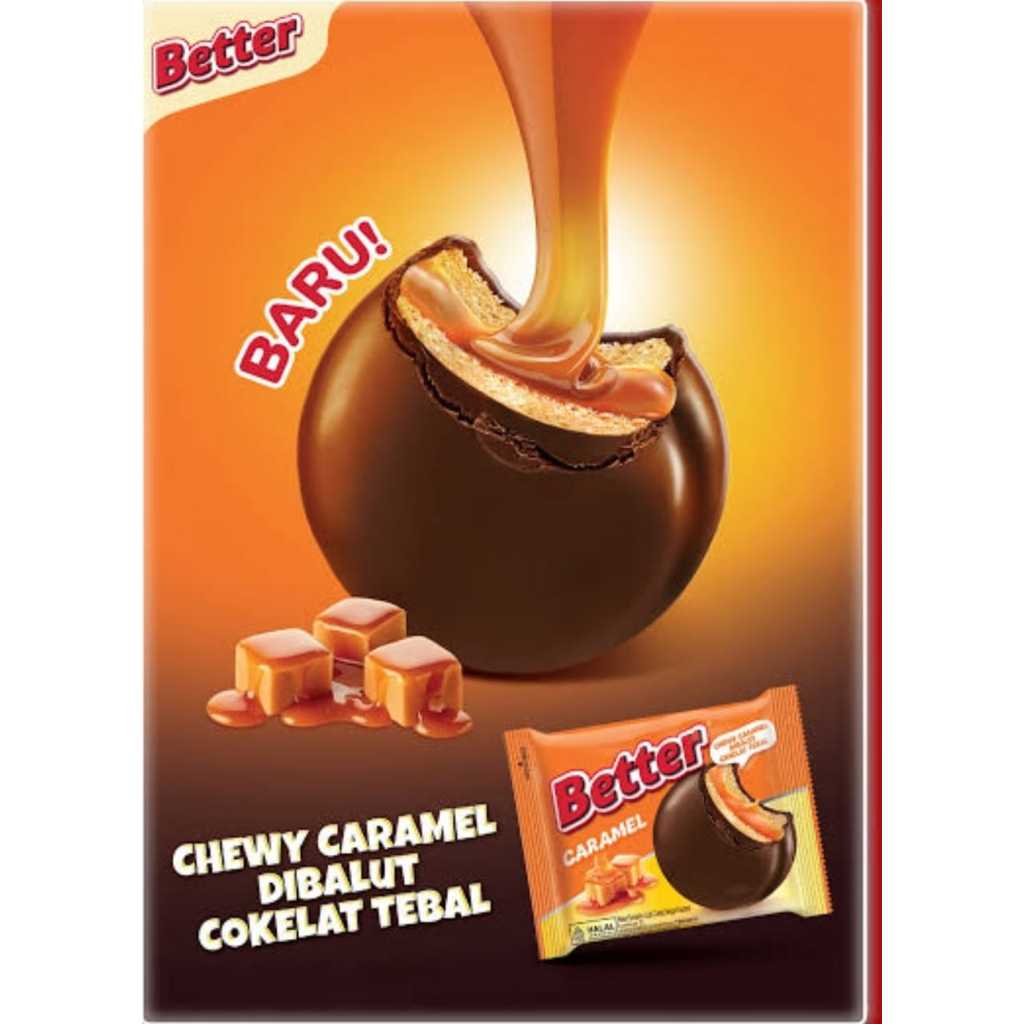 Jual Better Sandwich Biscuit – Biskuit Isi Krim Vanilla & Caramel ...