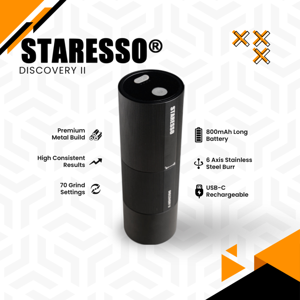 Jual Grinder Kopi Staresso Discovery II D6E Electric Coffee Grinder ...
