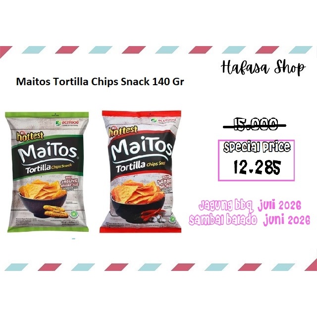 Jual Maitos tortilla chips snack 140gr | Shopee Indonesia