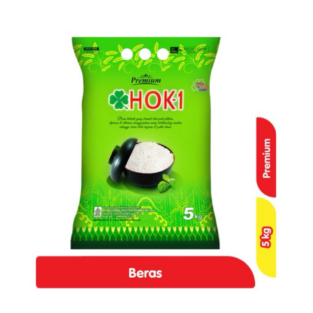 Jual BERAS HOKI 5kg | Shopee Indonesia