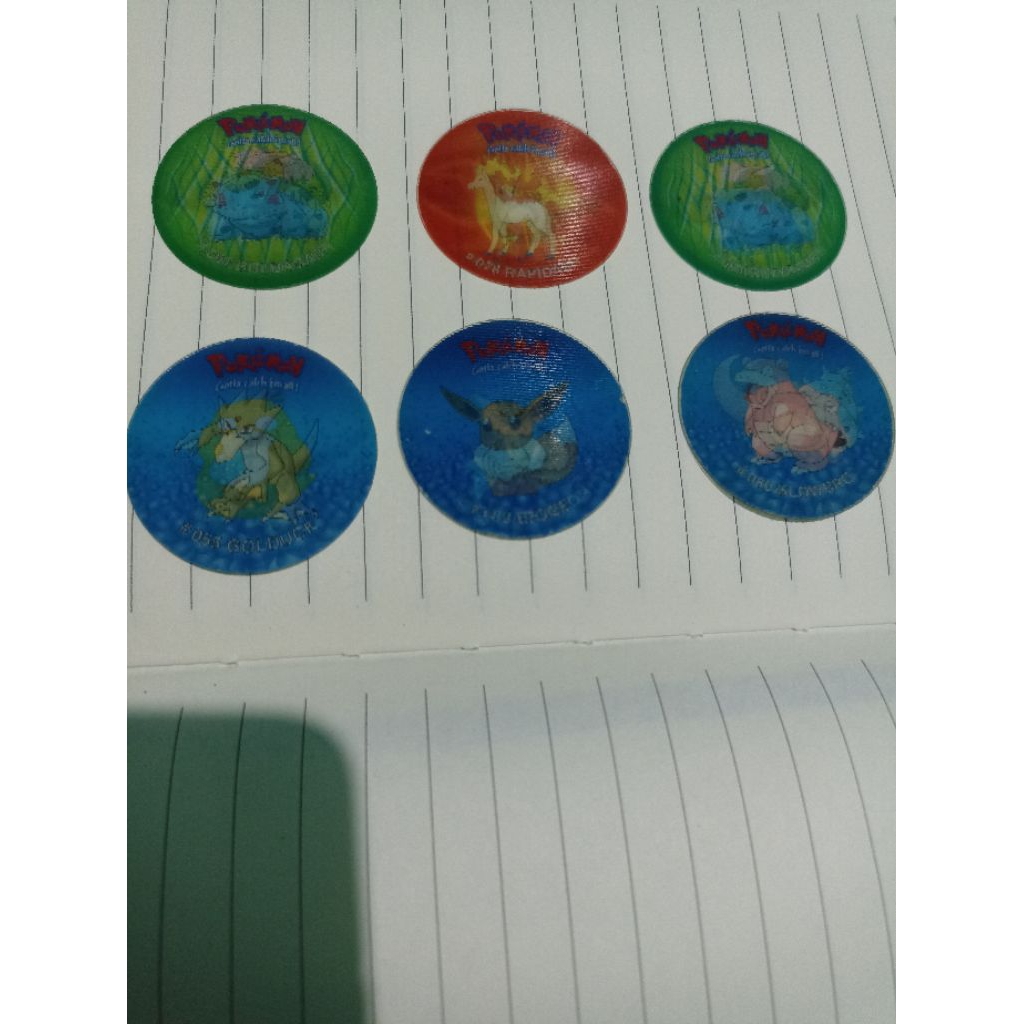 Jual TAZOS POKEMON 3D | Shopee Indonesia