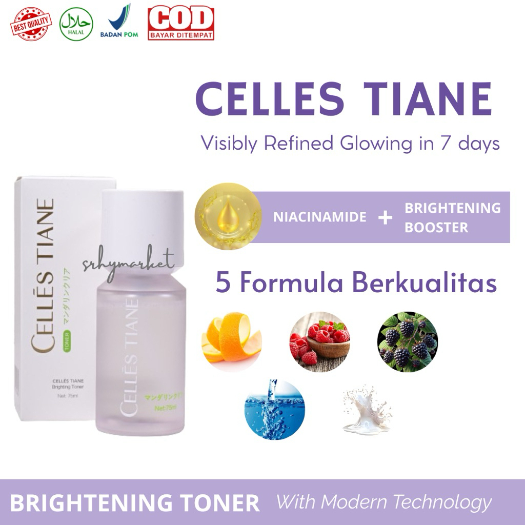 Jual Tiens Brightening Toner Celles Tiane (share in jar) | Shopee Indonesia