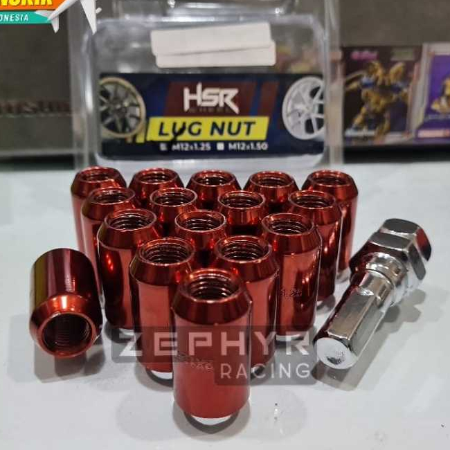 Jual baut roda / kunci L MUR seneka red baut L BAUT RACING UNTUK SEMUA ...