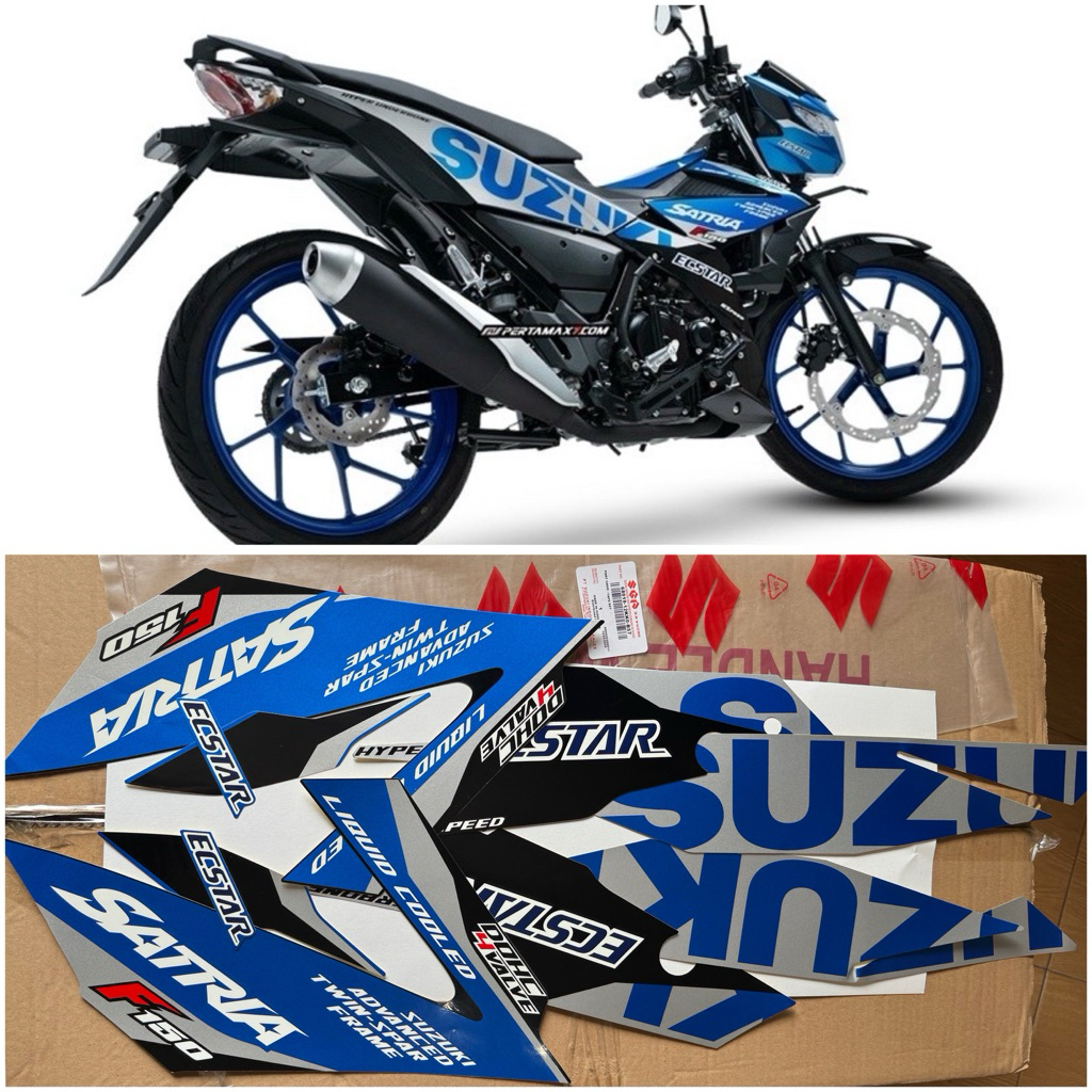 Jual Striping Sticker Tape Set Satria Fu Fi Raider 150 Fi Solarize ...