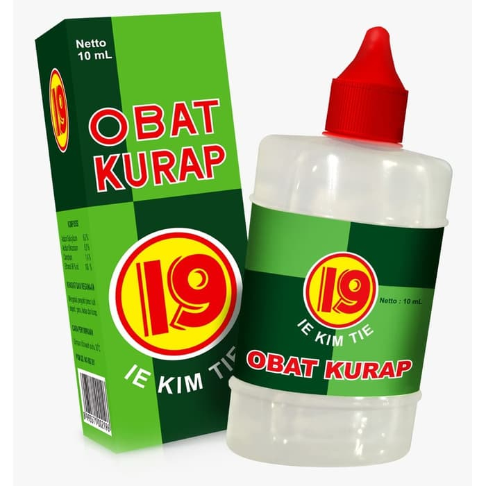 Jual OBAT KURAP 19 CAP 19 IE KIM TIE OBAT KULIT JAMUR PANU KADAS KURAP ...