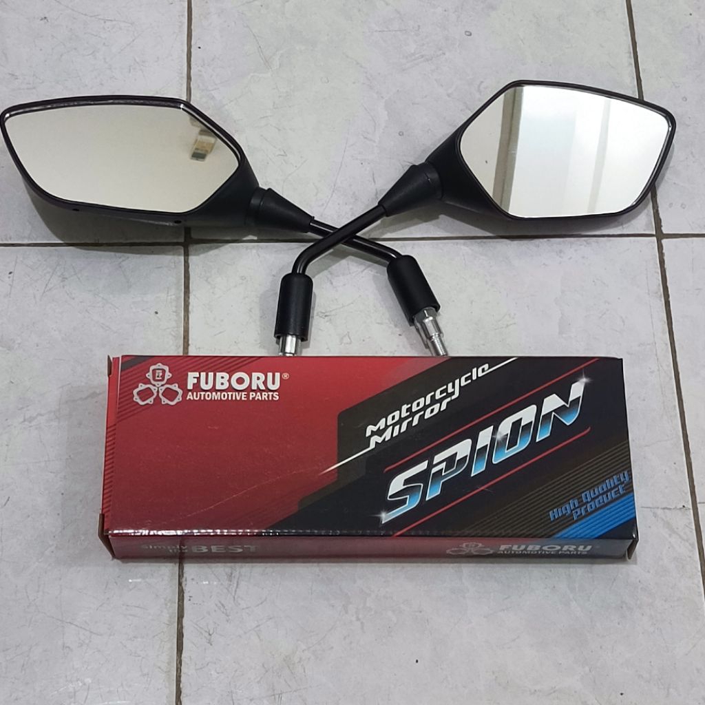 Jual SPION HONDA PCX 150 KACA CEMBUNG ORIGINAL MERK FUBORU | Shopee ...