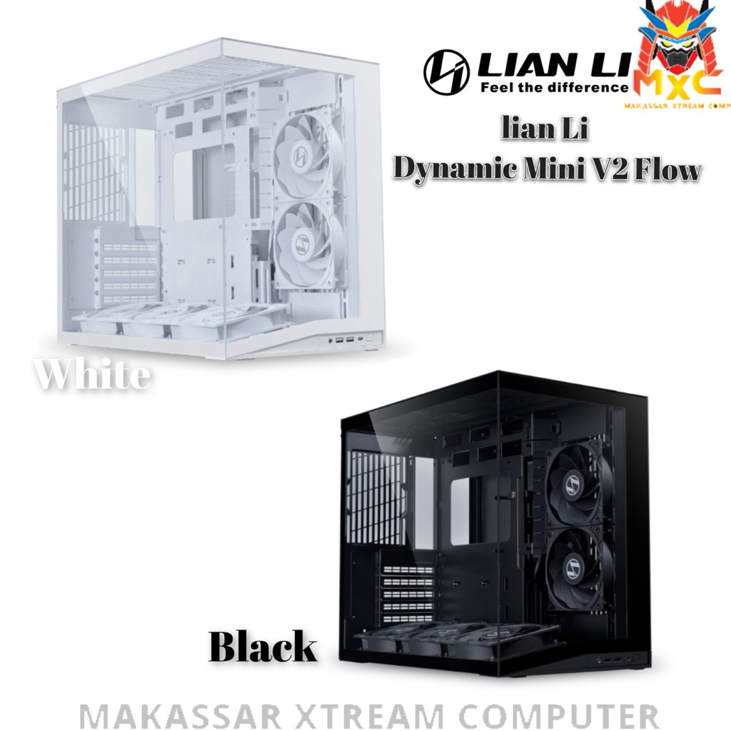Jual CASING LIAN LI O11 DYNAMIC MINI V2 Flow | Compact ATX Mid-Tower ...