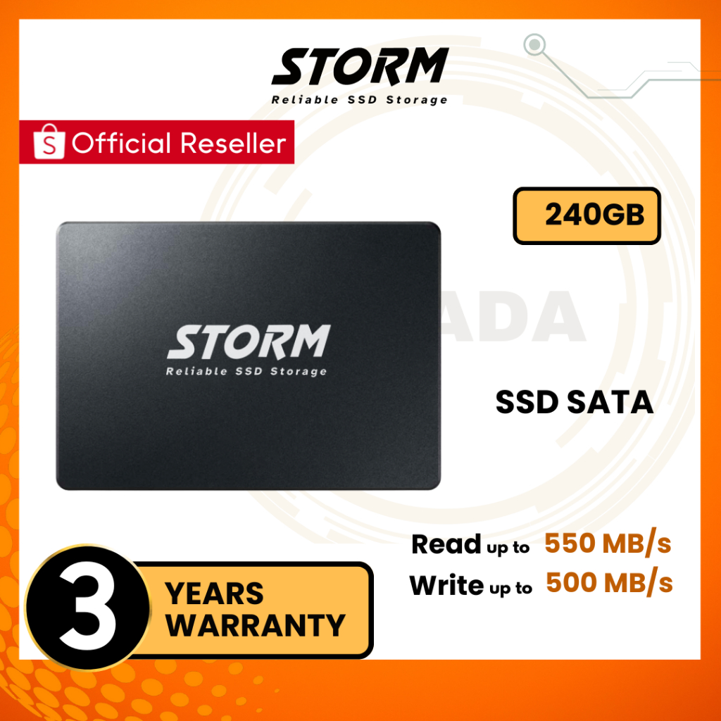 Jual STORM SSD SATA 240GB 2.5" SSD Internal 240 GB SATA III SATA3 ...