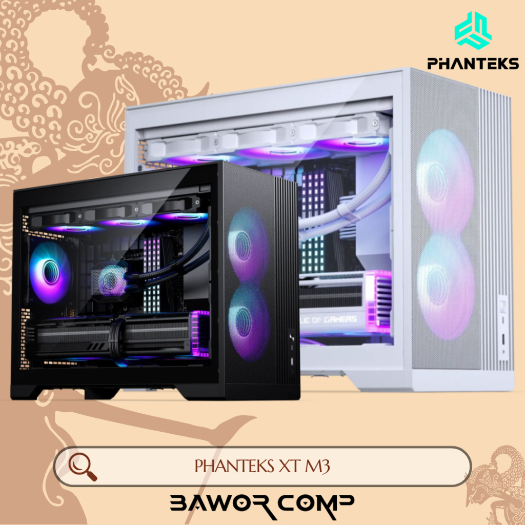 Jual PHANTEKS XT M3 Dual Chamber Black / White Include 3 Fan ARGB ...