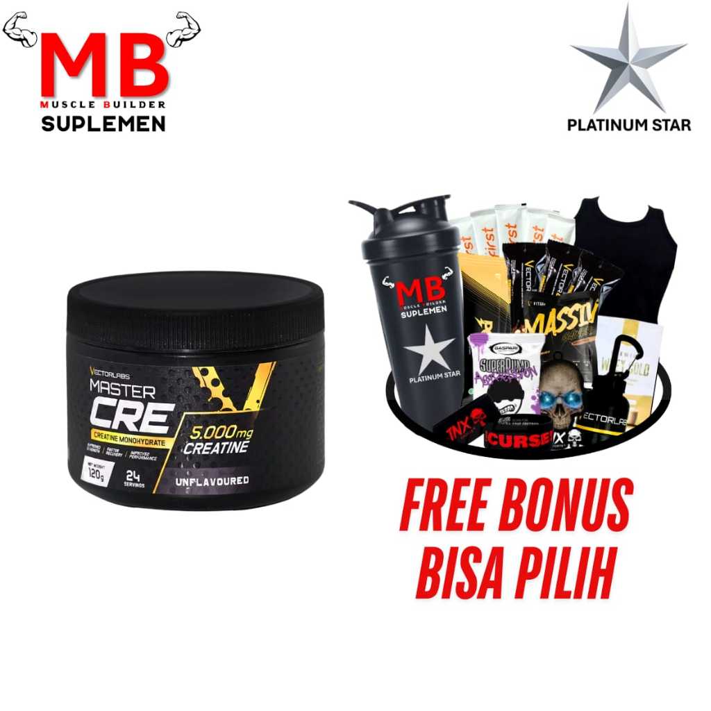 Jual Master Cre Vectorlabs 120 grams Creatine Monohydrate Powder ...