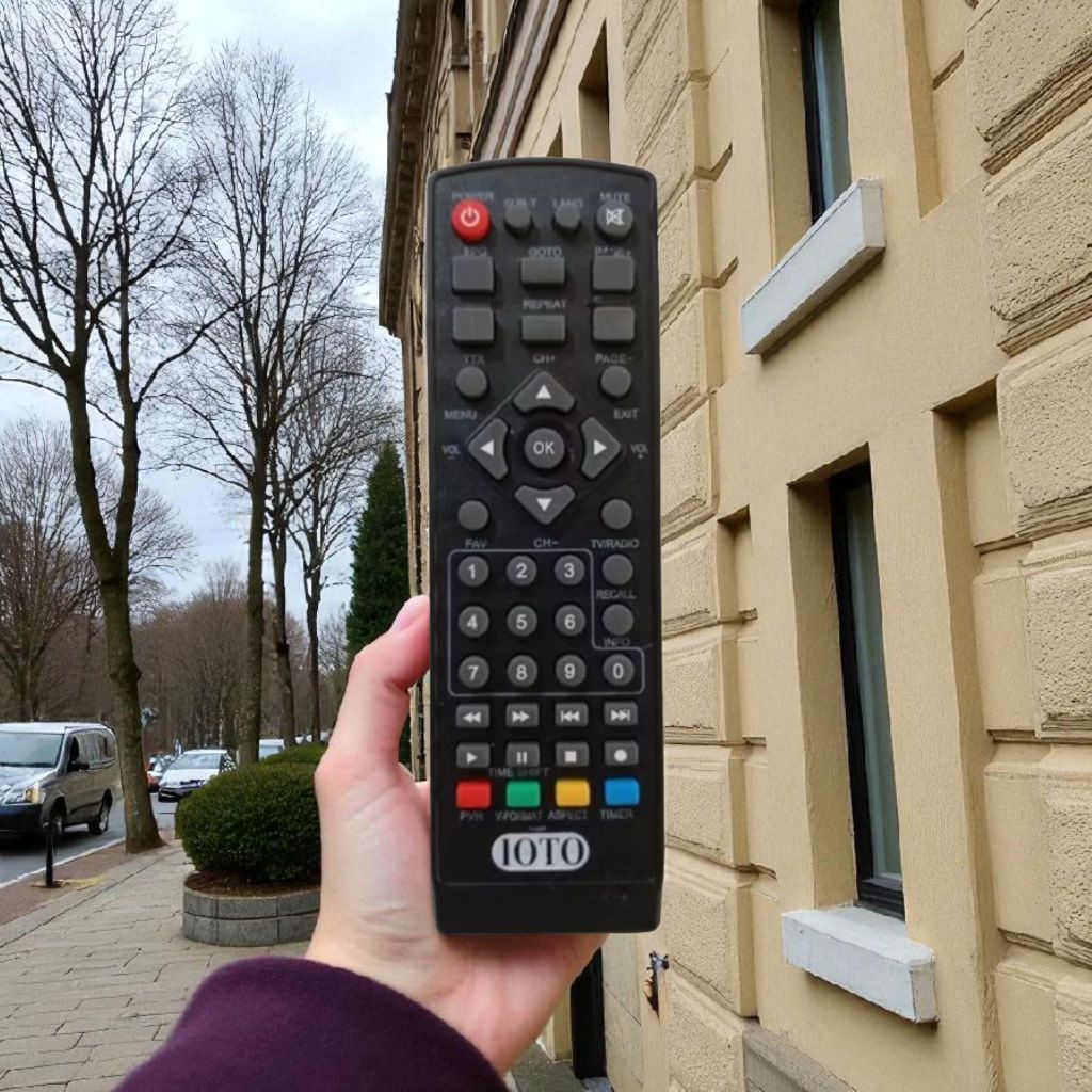 Jual Remot Remote STB IOTO Set Top Box DVB-T2 IOTO Free Bubble Tanpa ...