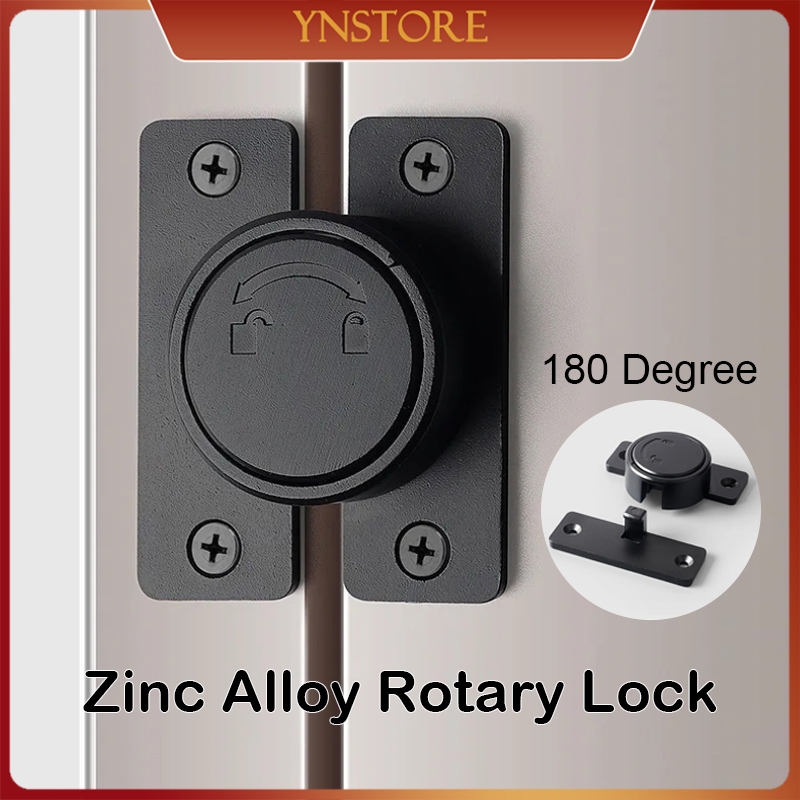 Jual Grendel Pintu Gembok Putar Geser 180° Grendel Slot Pintu Universal ...