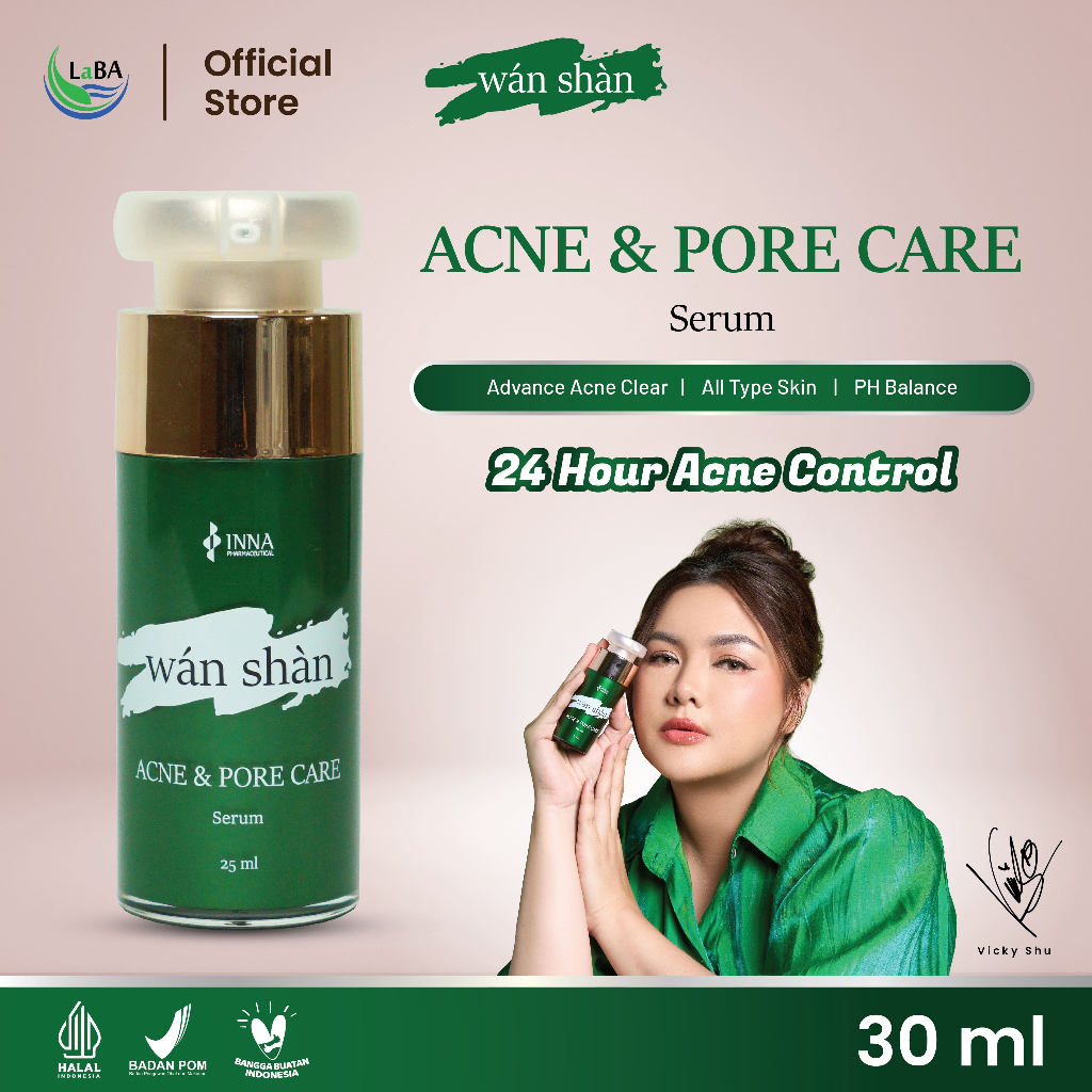Jual Wan Shan// Serum 25 ml // Acne & Pore Care | Shopee Indonesia