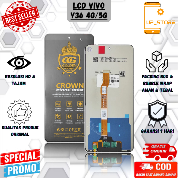 Jual LCD VIVO Y36 2023 / TOUCHSCREEN VIVO Y36 2023 / Y36 4G / Y36 5G ...