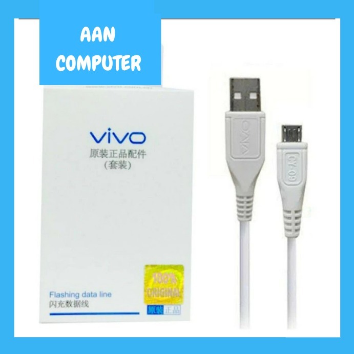 Jual +COD+ VIVO Kabel Data 2A Fast Charging MICRO USB Original | Shopee ...