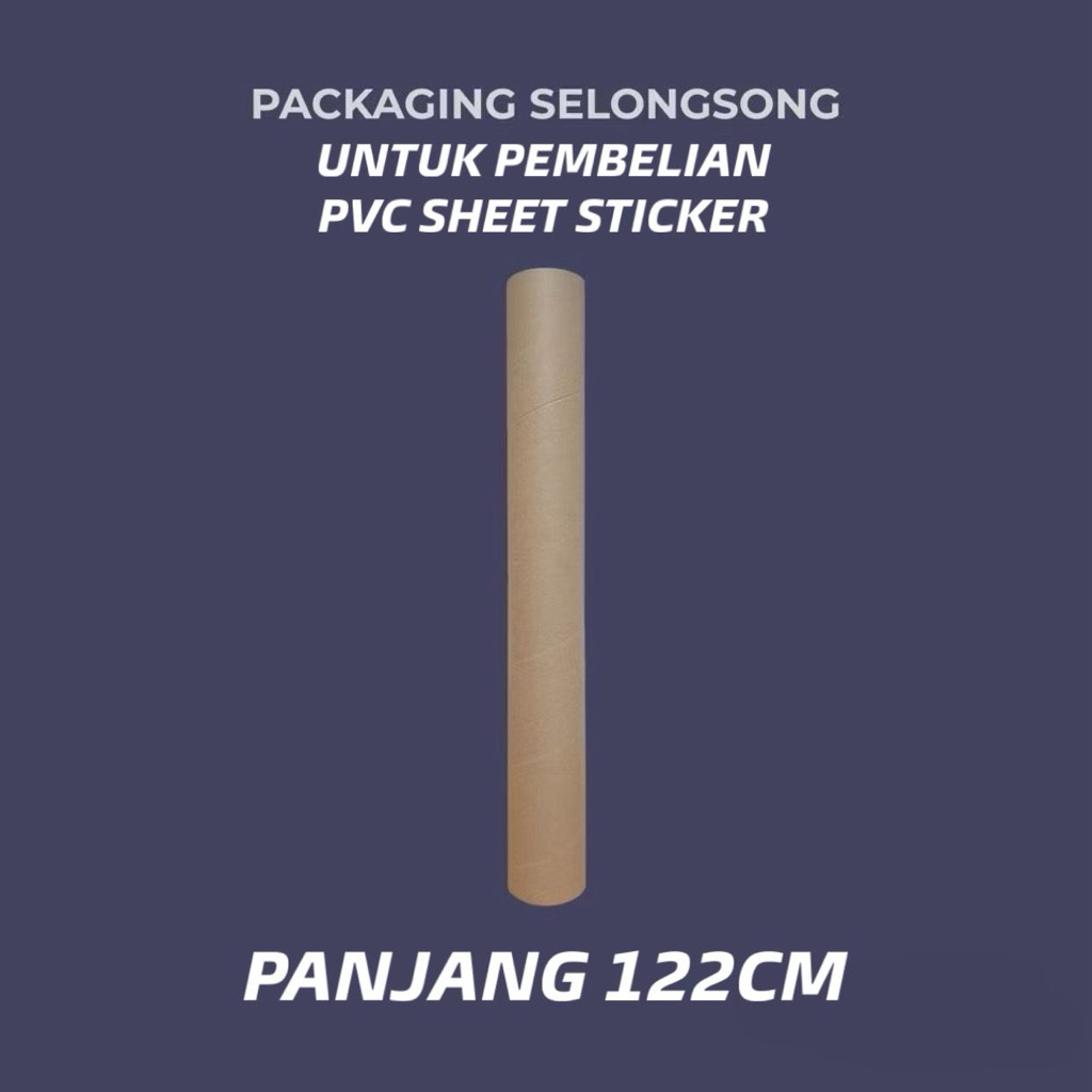 Jual Tambahan packing selongsong pvc sheet sticker agar lebih aman ...