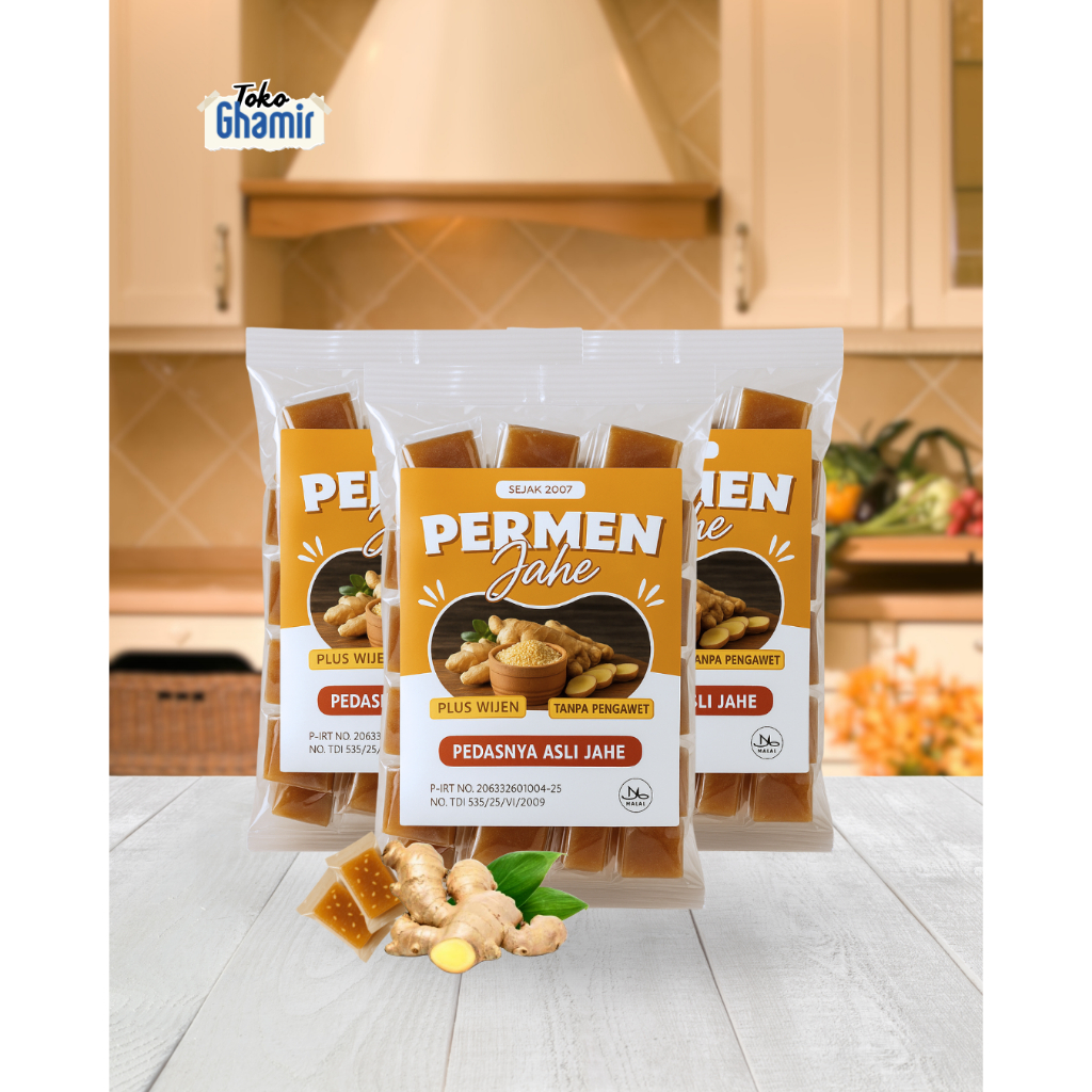 Jual Permen Jahe Wijen 250gr - Rasa Pedas Alami Dari Bahan Pilihan ...