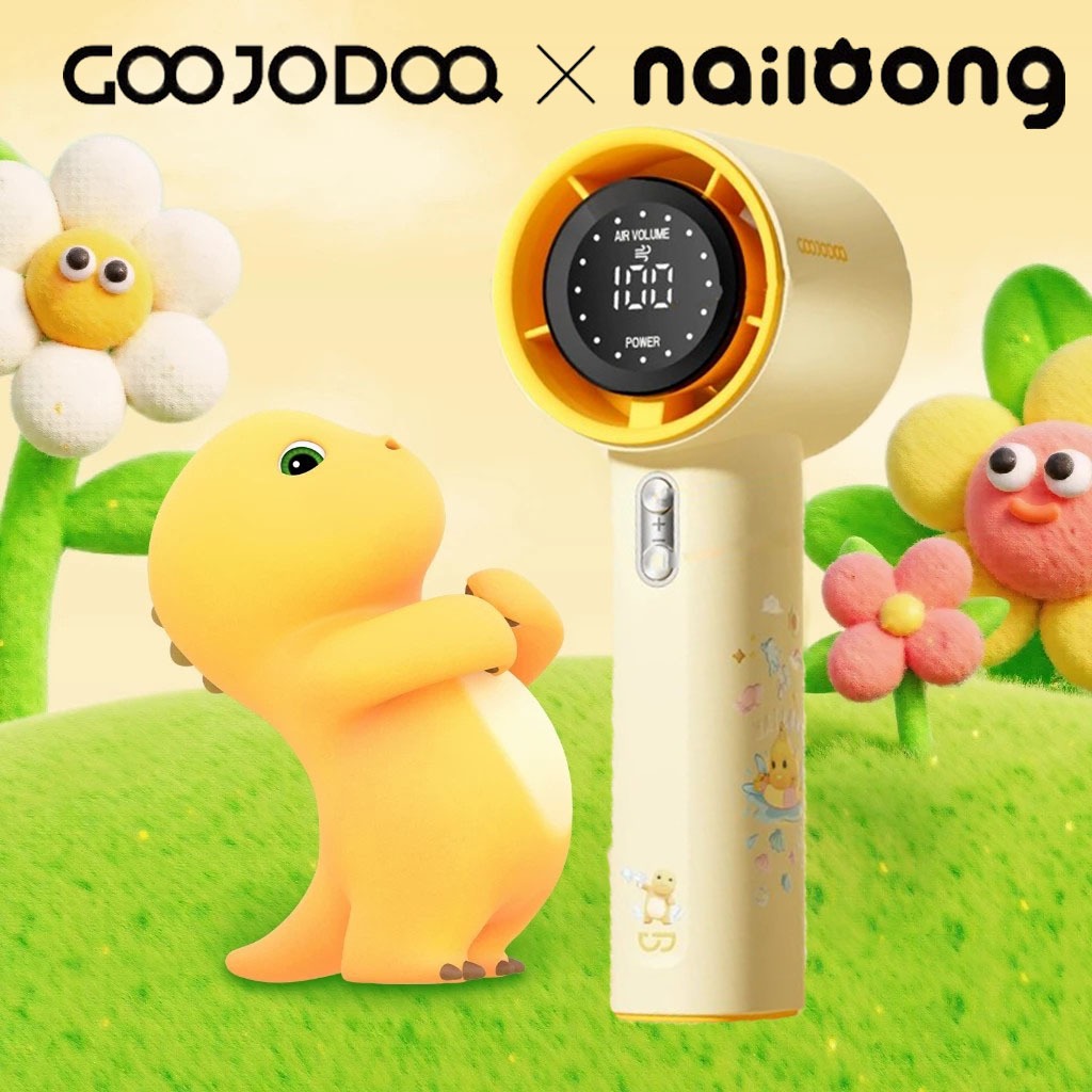 Jual GOO FLO Turbo Kipas Tangan 100 Level LED Display GOOJODOQ High ...