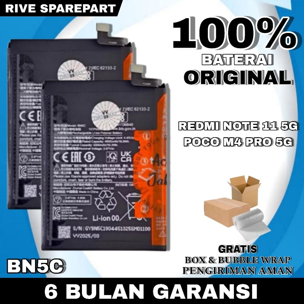 Jual BATERAI BATRE BATRAI BATTERY XIAOMI REDMI NOTE 11 5G / POCO M4 PRO ...