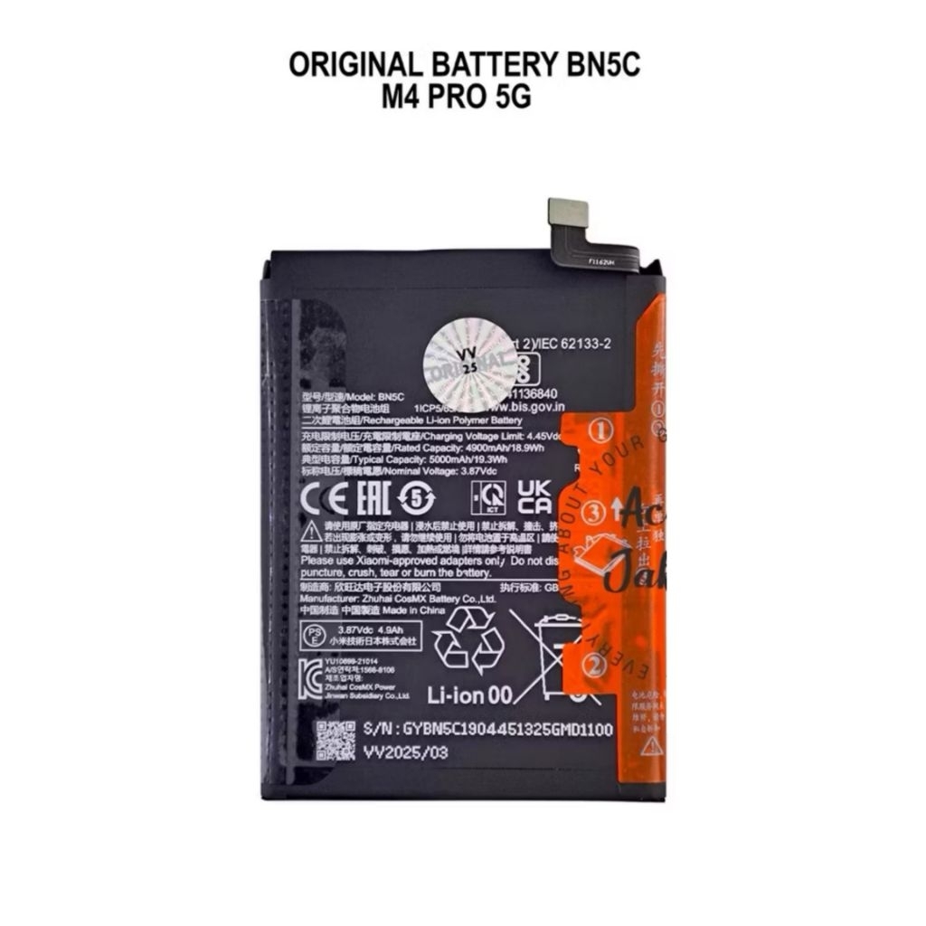 Jual BATERAI BATRE BATRAI BATTERY XIAOMI REDMI NOTE 11 5G / POCO M4 PRO ...