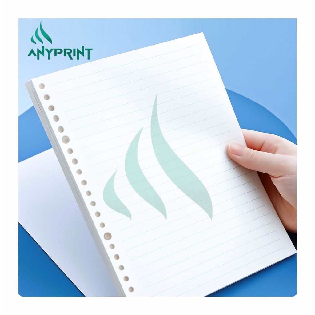 Jual Kertas Refil Isi Binder A5 Loose Leaf A5 HVS Garis Polos Line Blank Kertas File isi binder ...