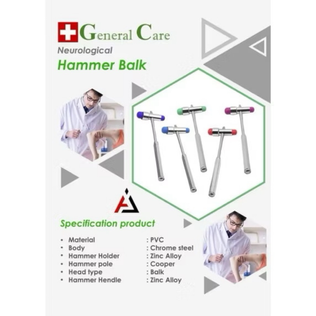 Jual Reflex Hammer Balk General Care / Hammer / Reflex Hammer Bulat ...