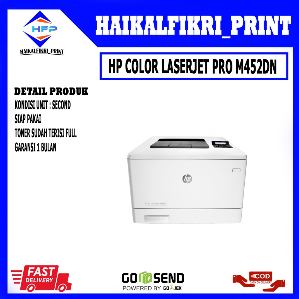Jual printer hp color LaserJet pro m452dn | Shopee Indonesia