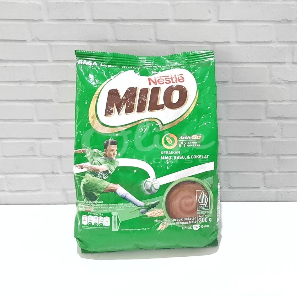Jual Susu Coklat Bubuk Milo Active Go 300g | Shopee Indonesia