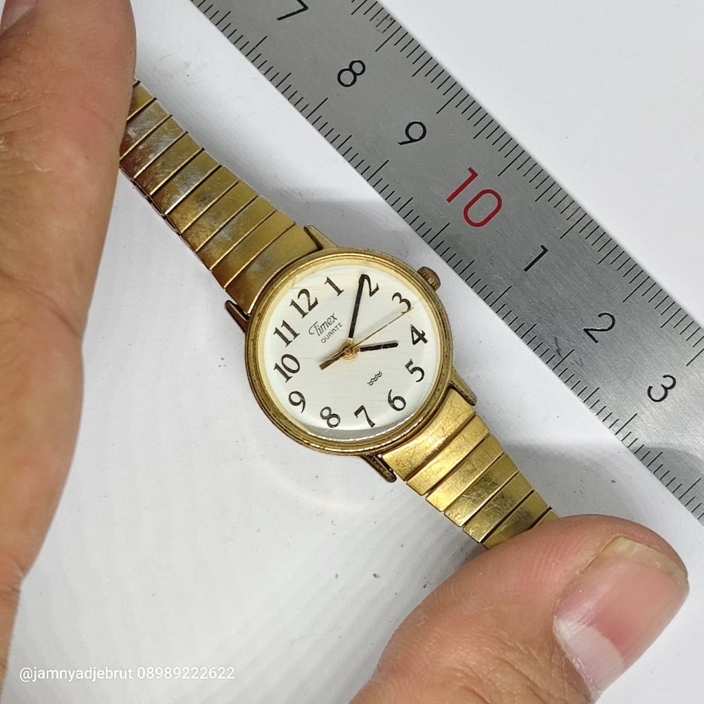 Jual Jam Timex T A7 Ladies Gold Bekas | Shopee Indonesia