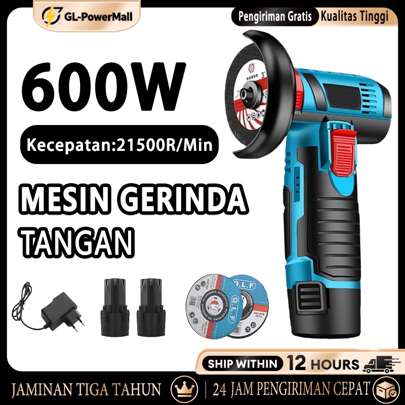 Jual Brushless Gerinda Angle Grinder Mesin Gerinda Tangan Portable Alat ...