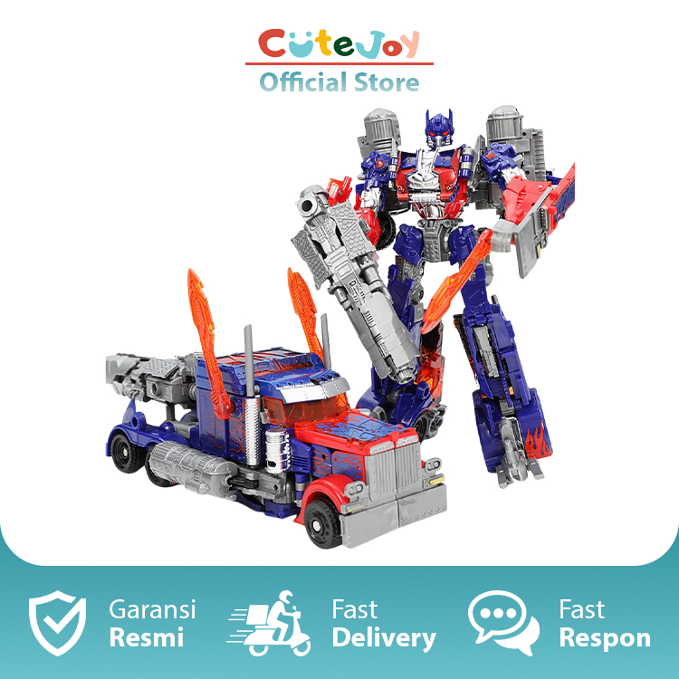 Jual CUTE JOY Mainan Robot Transformer Optimus Prime 2 IN 1 Bisa ...