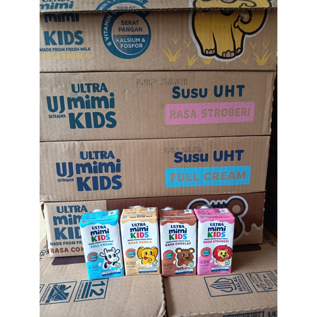 Jual ULTRA MIMI SUSU UHT 1 dus isi 40 pc | Shopee Indonesia