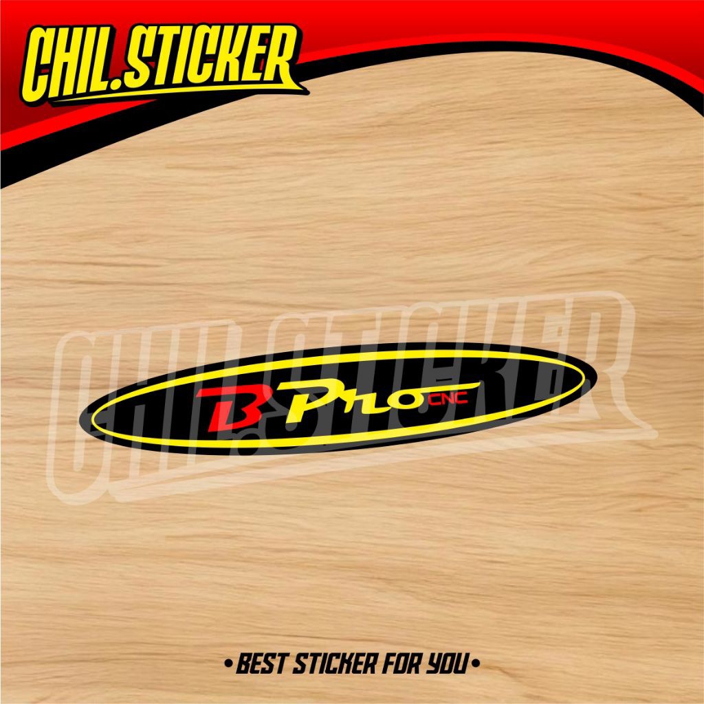 Jual STIKER BPRO Sticker B Pro Sticker BPro Swingarm CNC | Shopee Indonesia