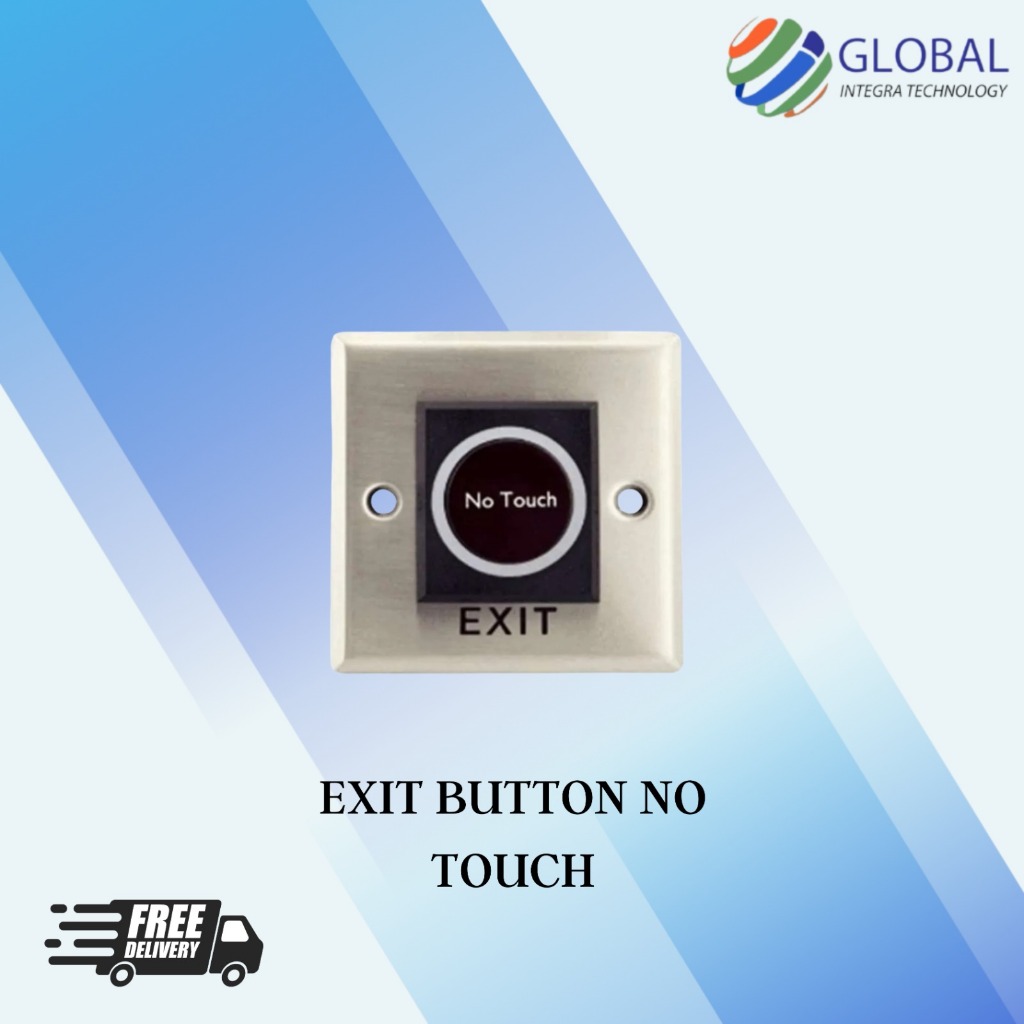 Jual EXIT BUTTON NO TOUCH ACCESS CONTROL | EXIT TOMBOL TANPA SENTUH ...