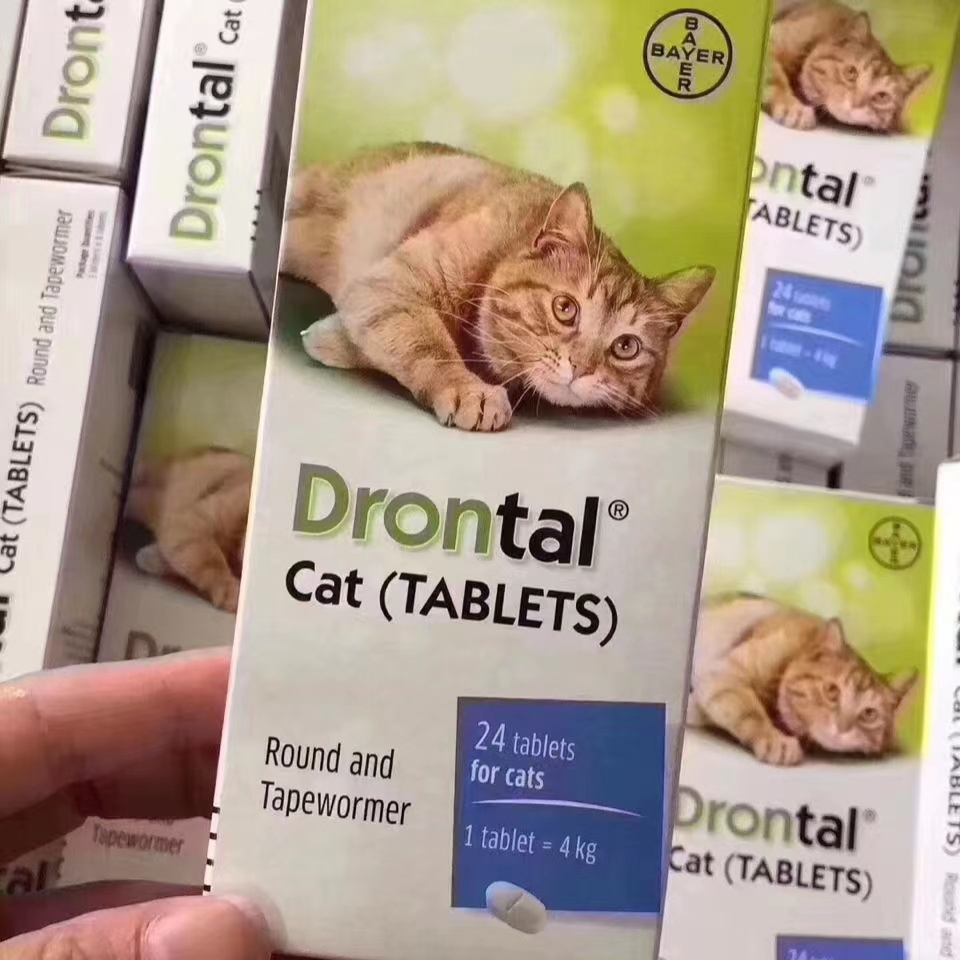 Jual 【EXP2029】Drontal Cat original 1 Tablet Deworming tablets | Shopee Indonesia