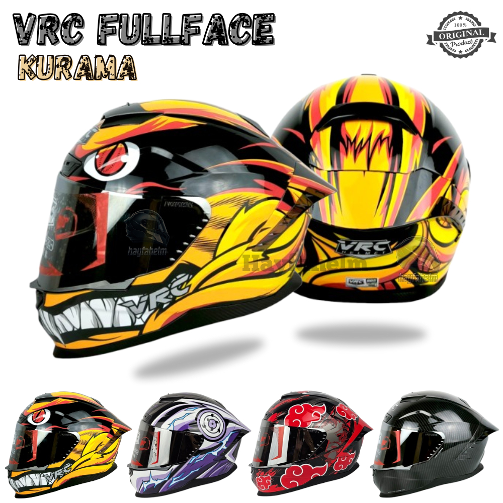 Jual Helm Full Face Vrc Motif Anime Kurama 100% Original High Quality ...
