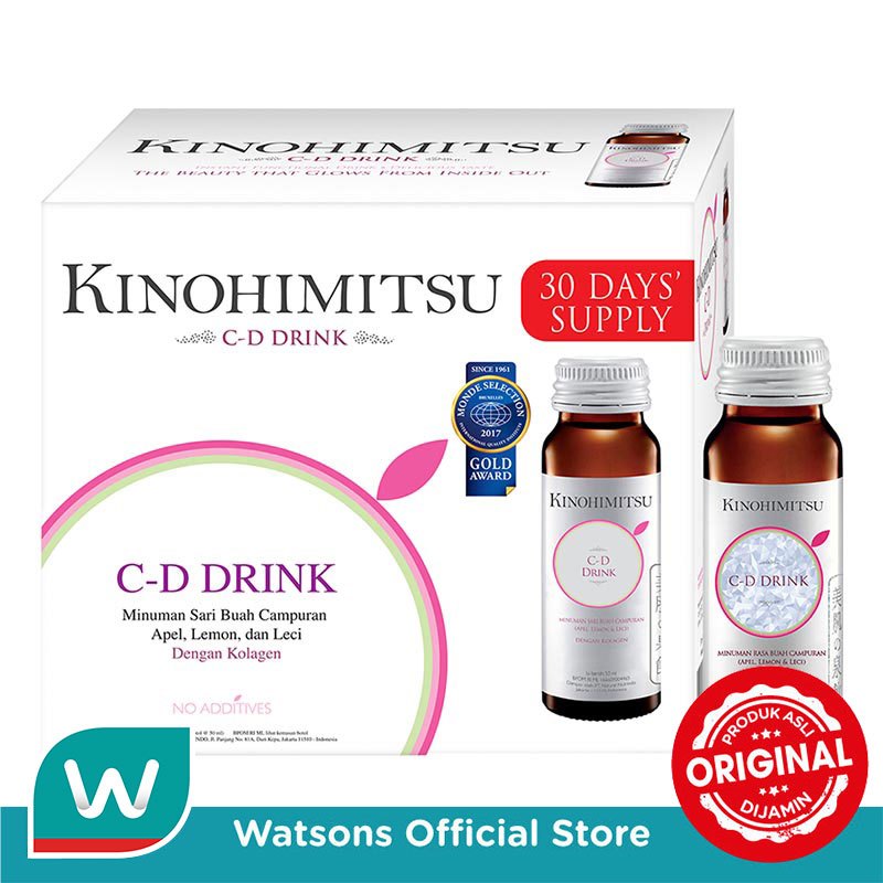 Jual Kinohimitsu J'pan Collagen Diamond Drink 16'S 50ml | Shopee Indonesia