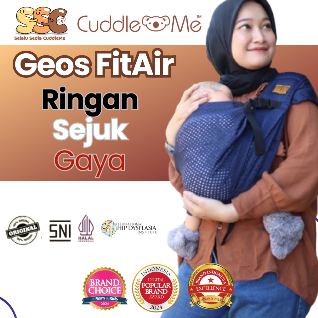 Jual Cuddle Me Geosfit Air Sporty Geos Fit Cuddle Me Gendongan Bayi ...