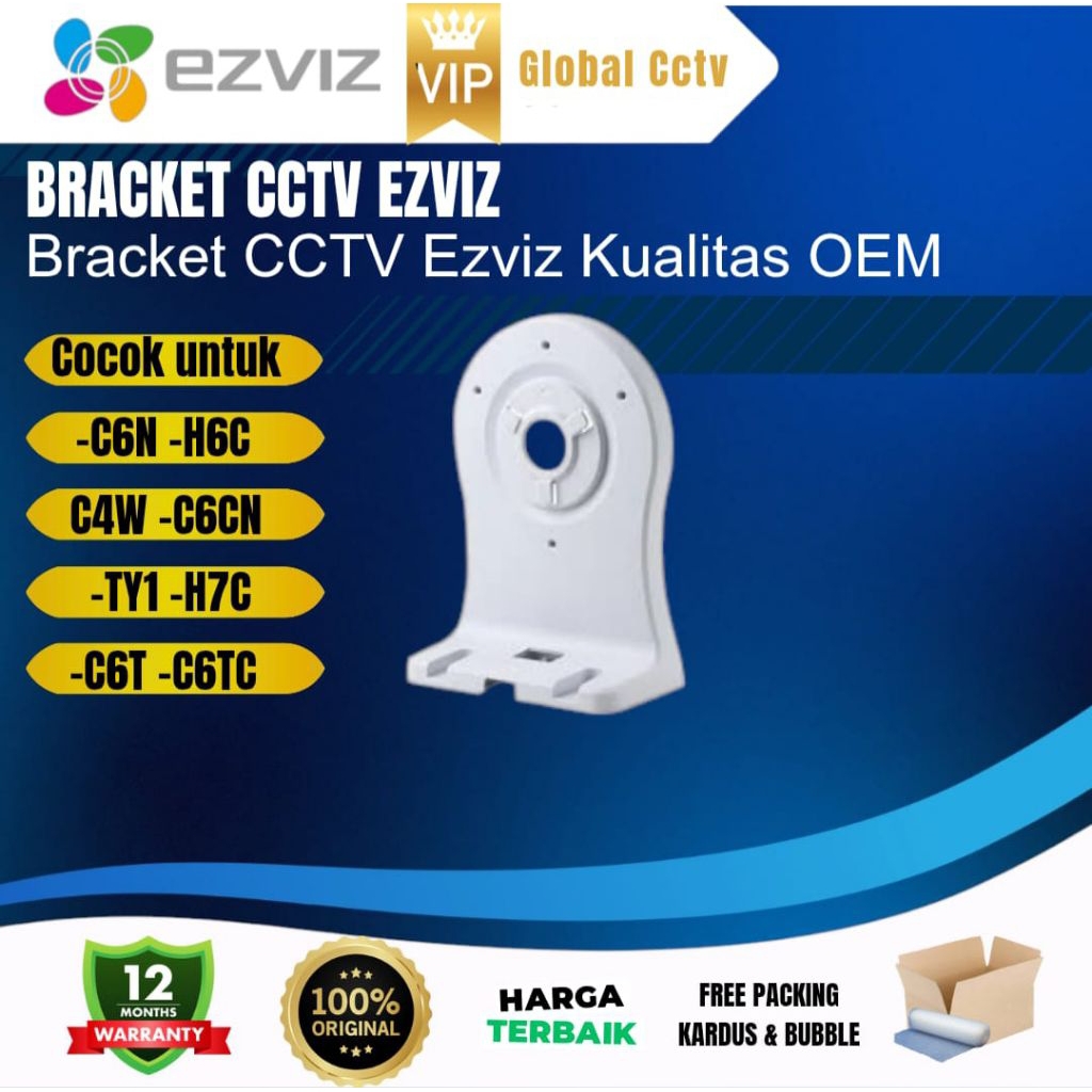 Jual Braket EZVIZ Indoor C6N/ C6CN/TY1/ H6C /H7C Wall Bracket Untuk ...