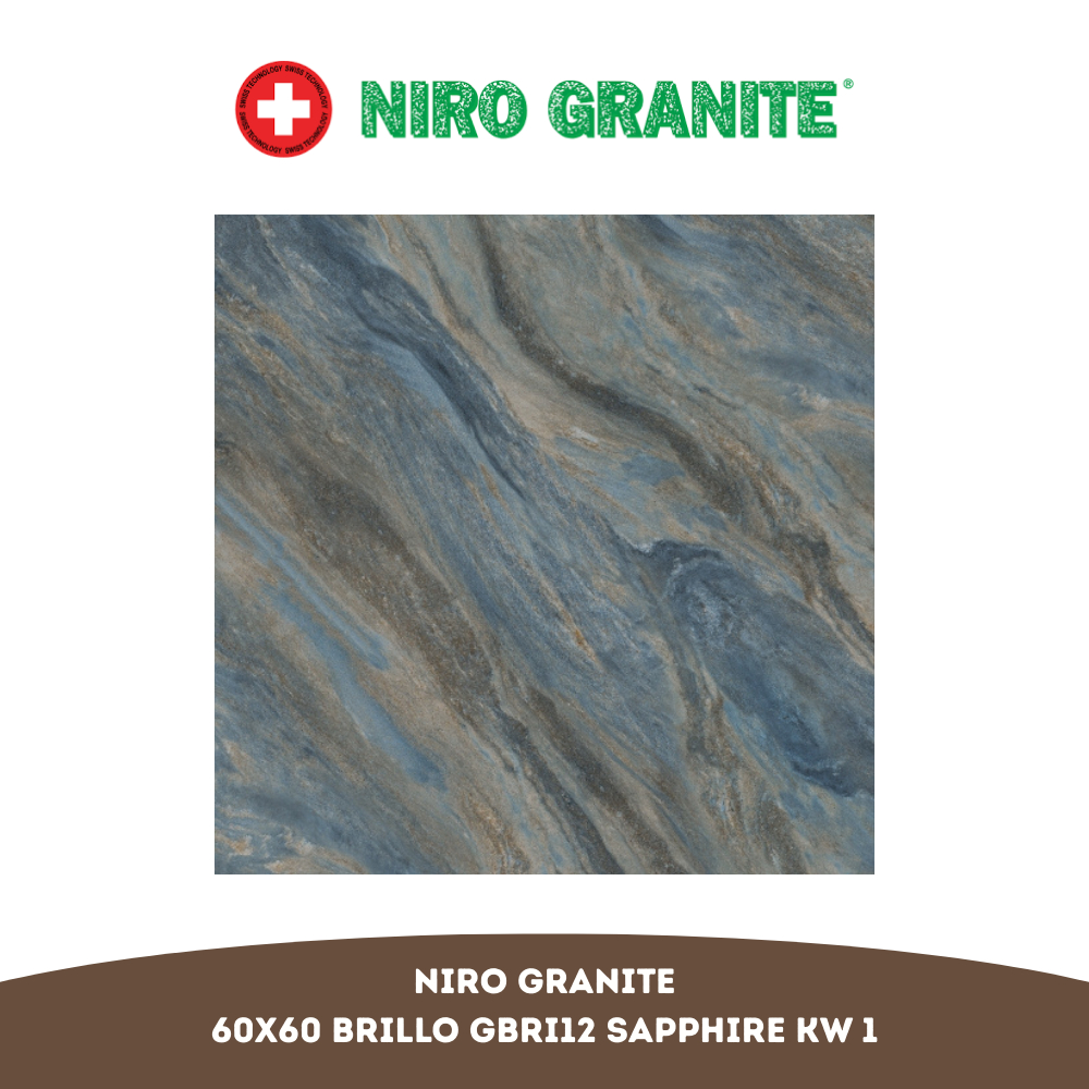 Jual NIRO GRANITE Brillo GBRI12 Sapphire 60X60 KW 1 per Box (Isi 4 ...