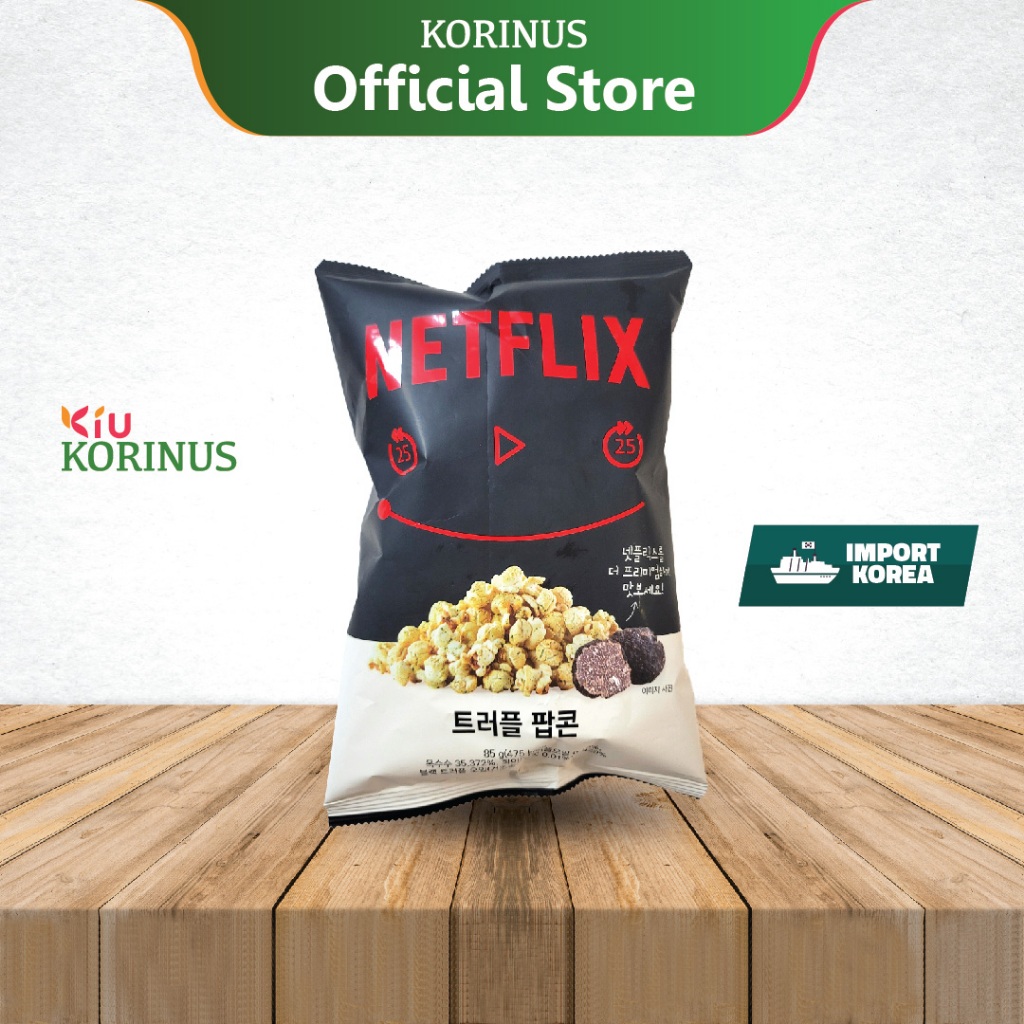 Jual NETFLIX TRUFFLE POPCORN cemilan khas korea | Shopee Indonesia