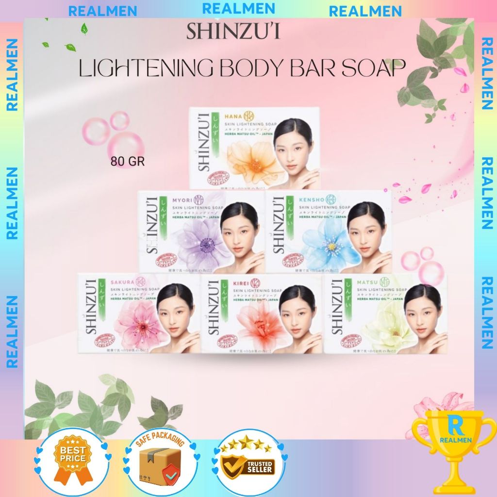 Jual Shinzui Sabun Batang 80gr | Shinzui Bar Soap Hana Kensho | Shinzui ...