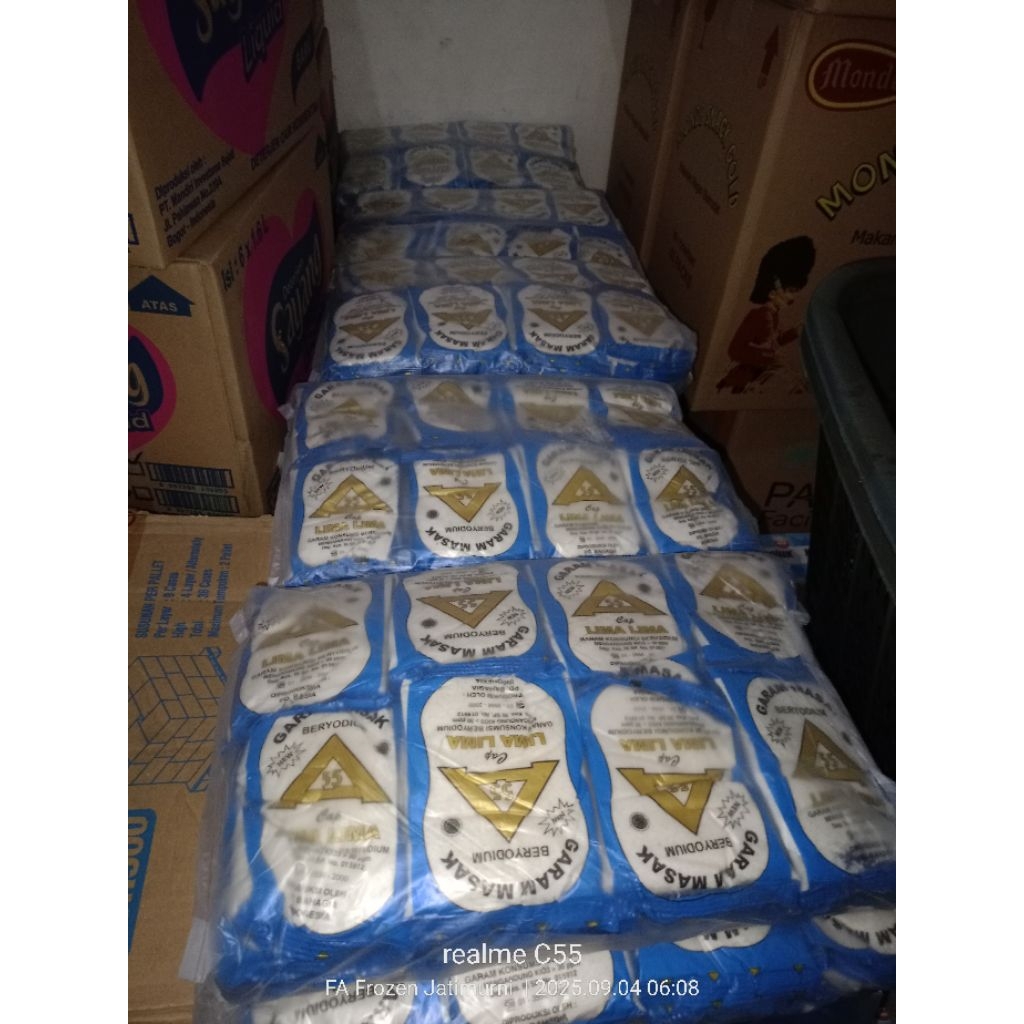 Jual garam 1 ball isi 40 bungkus | Shopee Indonesia