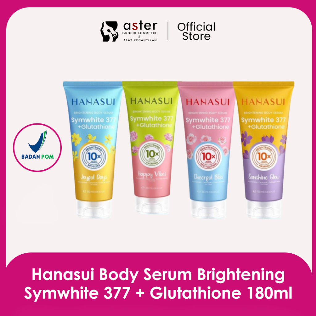 Jual Aster Kosmetik - Hanasui Body Serum Brightening Symwhite 377 ...