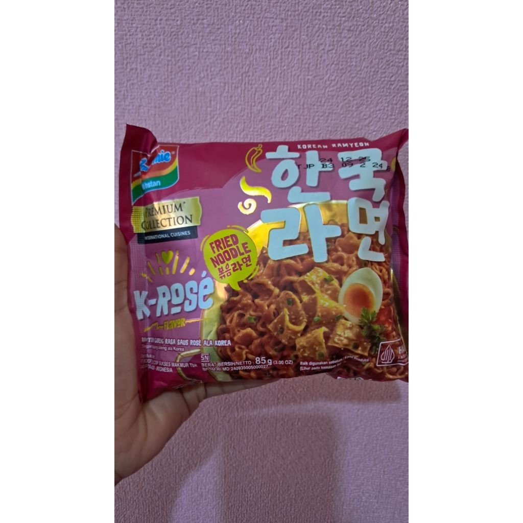 Jual indomie Korean Ramyun K-Rose (goreng) rasa saos ala korea | Shopee ...