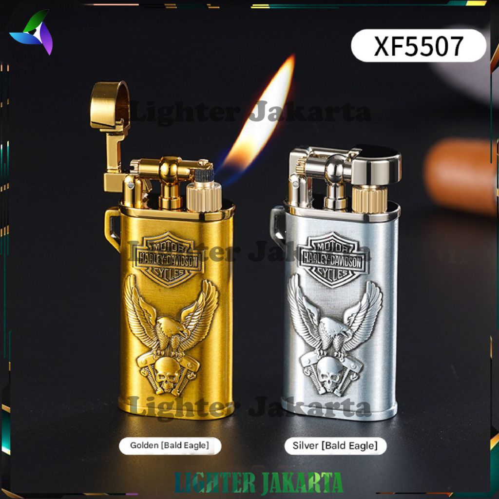 Jual Korek Api Roda Api Gas HD MB JD Xin Fa Lighter XF-5504 | Shopee ...
