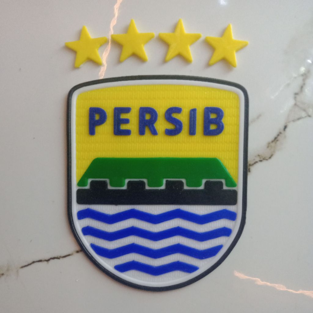 Jual logo persib 2025 2026 patch rubber timbul | Shopee Indonesia